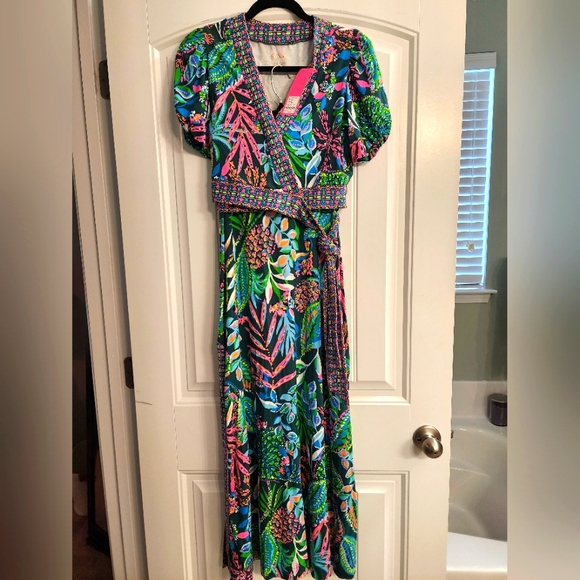 Lilly Pulitzer | Dresses | Htf Lilly Pulitzer Sailynn Maxi Set In ...